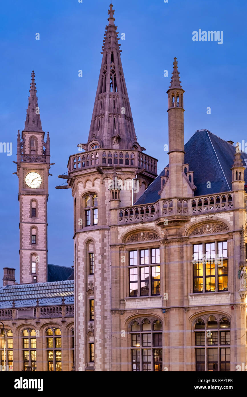 1898 the post ghent hi-res stock photography and images - Alamy