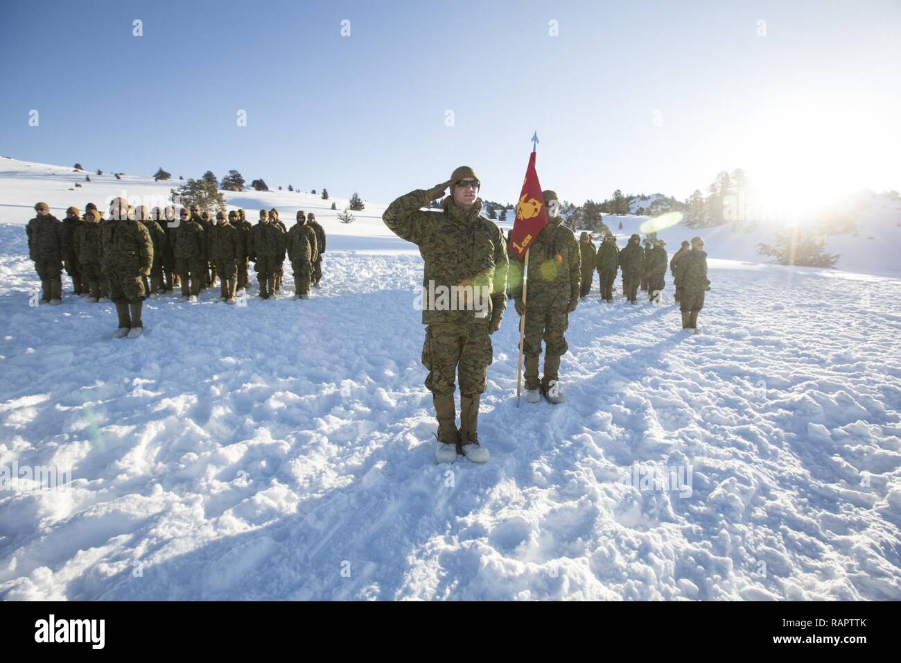 U.S. Marines with Bravo Company, 1st Combat Engineer Battalion (CEB ...