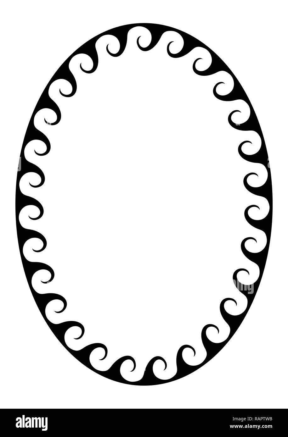 Greek Circle Vector