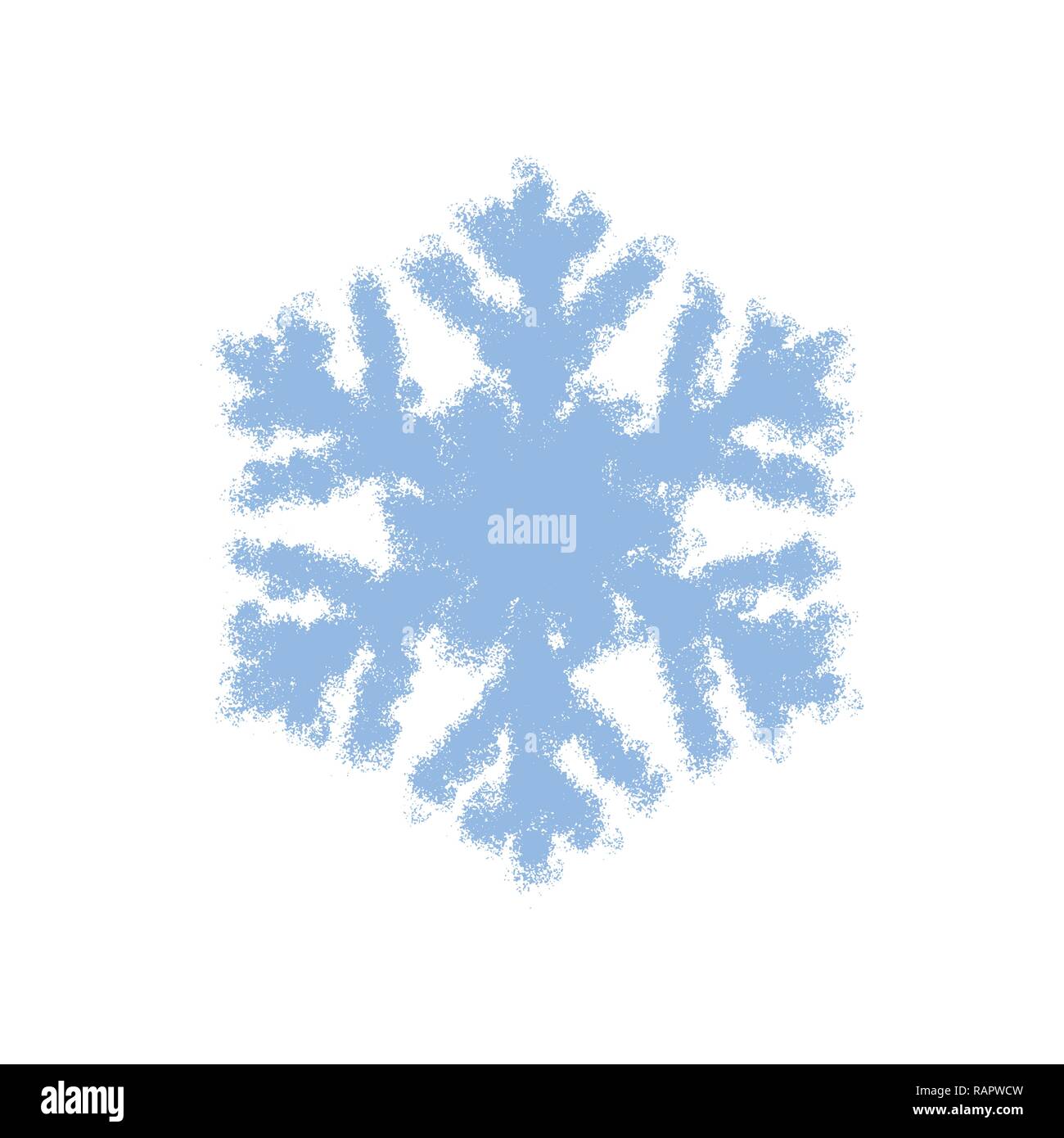 Grunge Isolated Snowflake Stock Vector Image & Art - Alamy