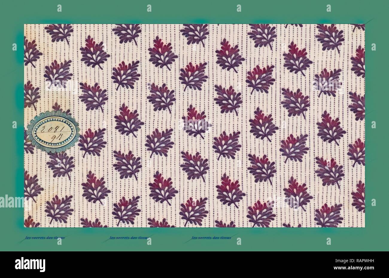 French Fabrics, First Half of the Nineteenth Century, 1800, 1810, 1820 ...