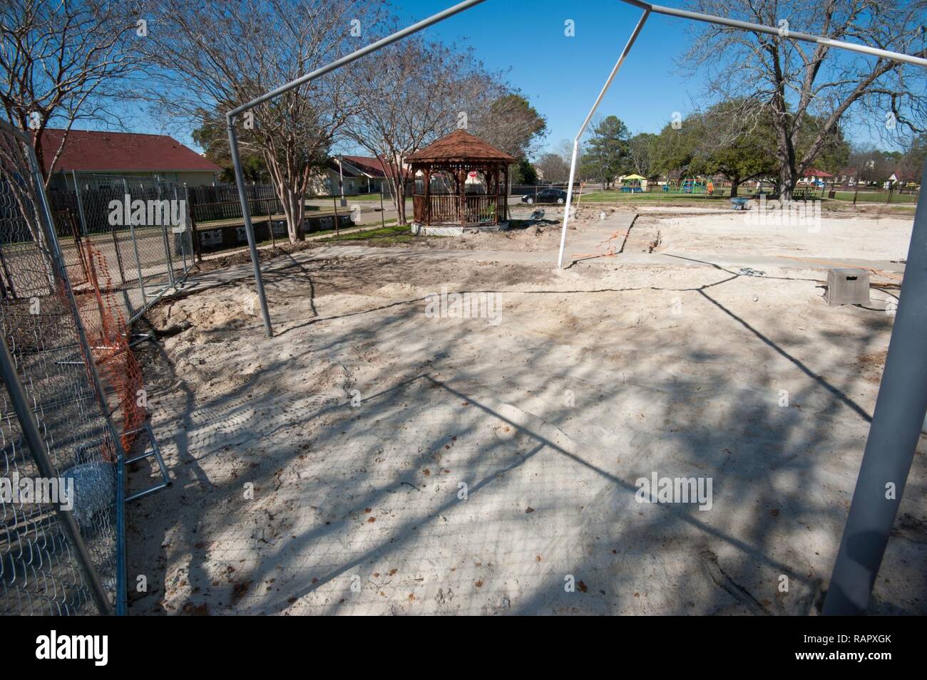 Maxwell AFB, Ala. - The playgrounds of the Child Development Center ...