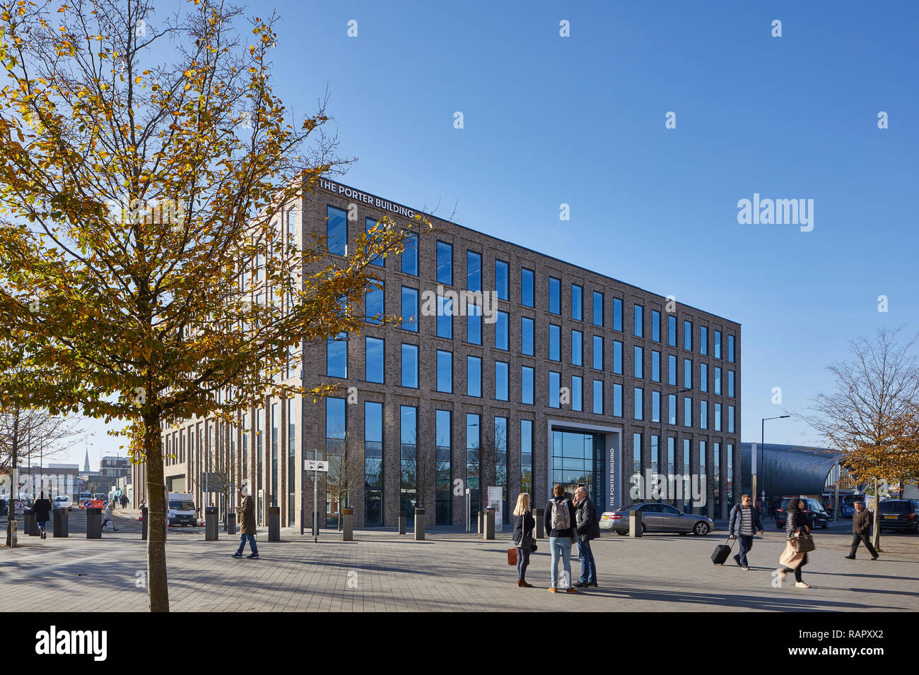 Public realm around Porter House Building. The Porter Building, Slough ...