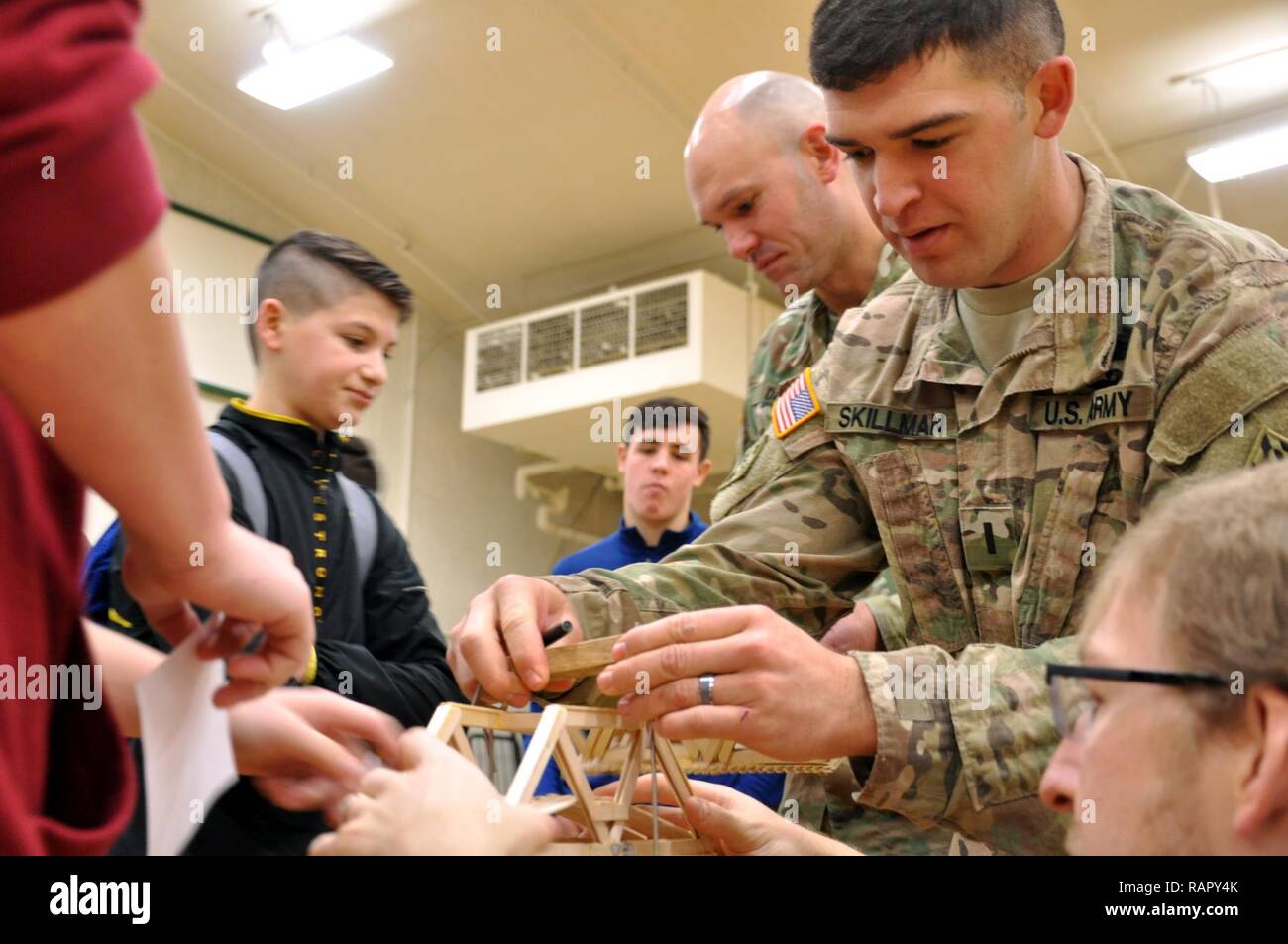 Maj. Ian Davis, deputy commander of the Walla Walla District of the U.S ...