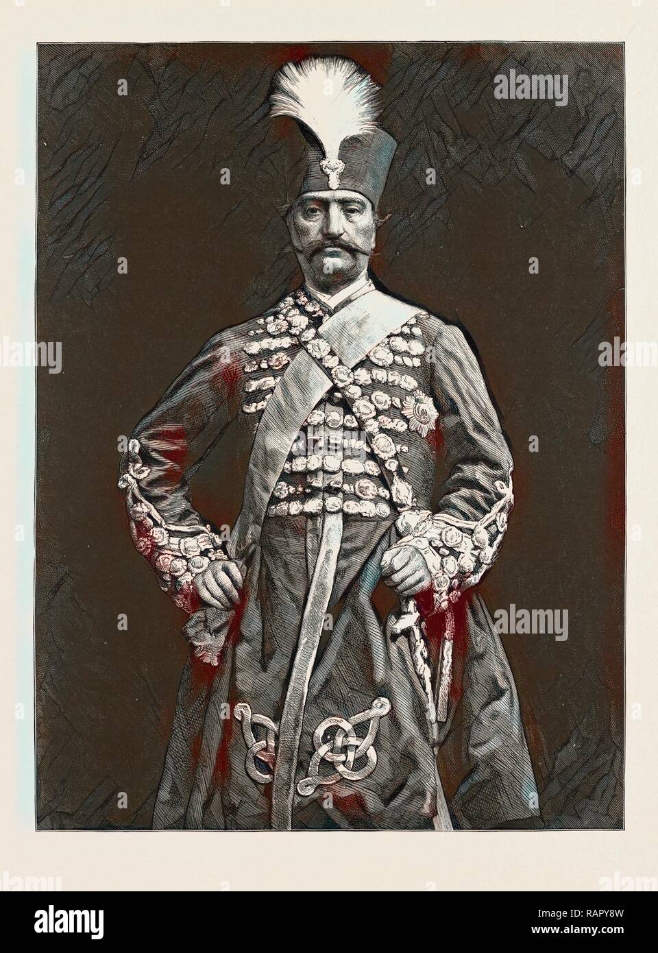 Nasr ed din shah of persia hi-res stock photography and images - Alamy