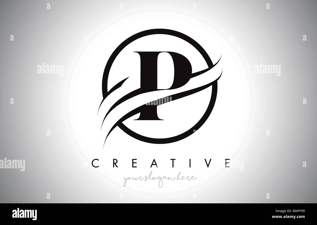 Letter Logo Design with Creative Look and Beautiful Modern Design ...