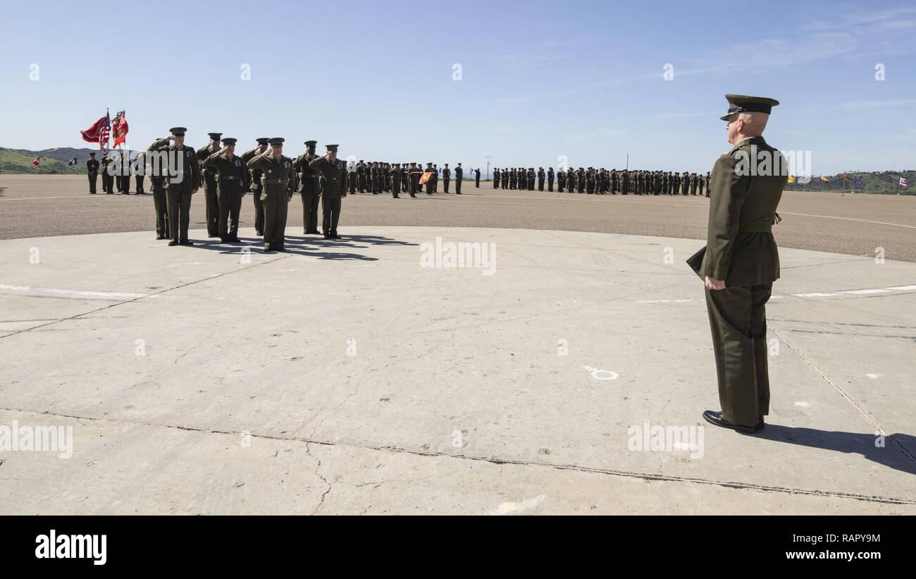 U.S. Marine Corps Col. Kenneth Kassner, former commanding officer, 5th ...