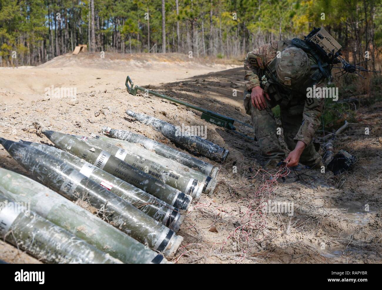 U.S. Army Sgt. Jeremy Thornton, assigned to 722nd Ordnance Company (EOD ...