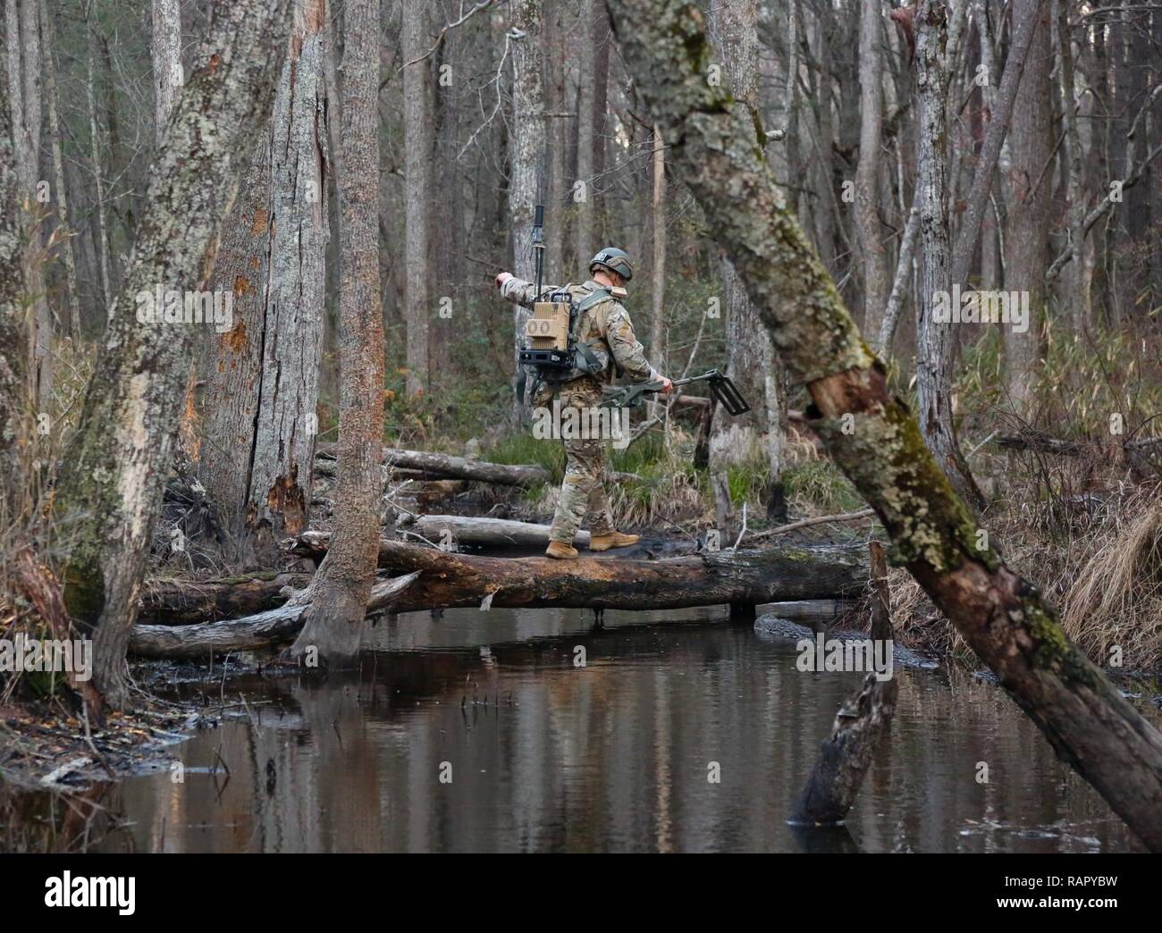 U.S. Army Staff Sgt. Eric Fitzgerald, assigned to 767th Ordnance ...