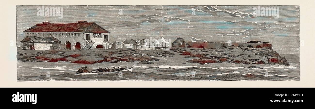 SHAM FIGHT IN JAMAICA BETWEEN MEN OF H.M.S. 'FORWARD' AND THE ...