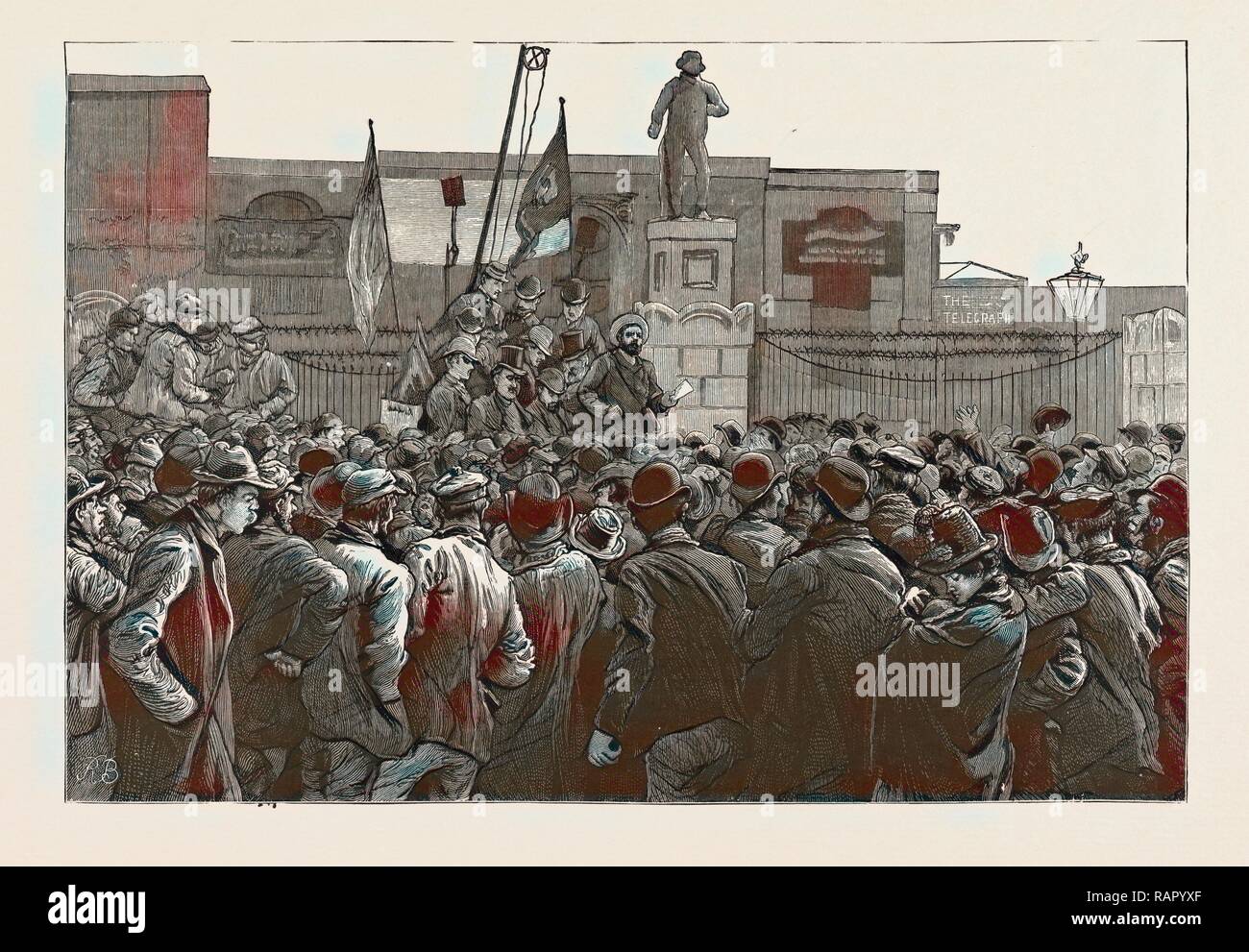 London dock labourers strike 1889 hi-res stock photography and images ...