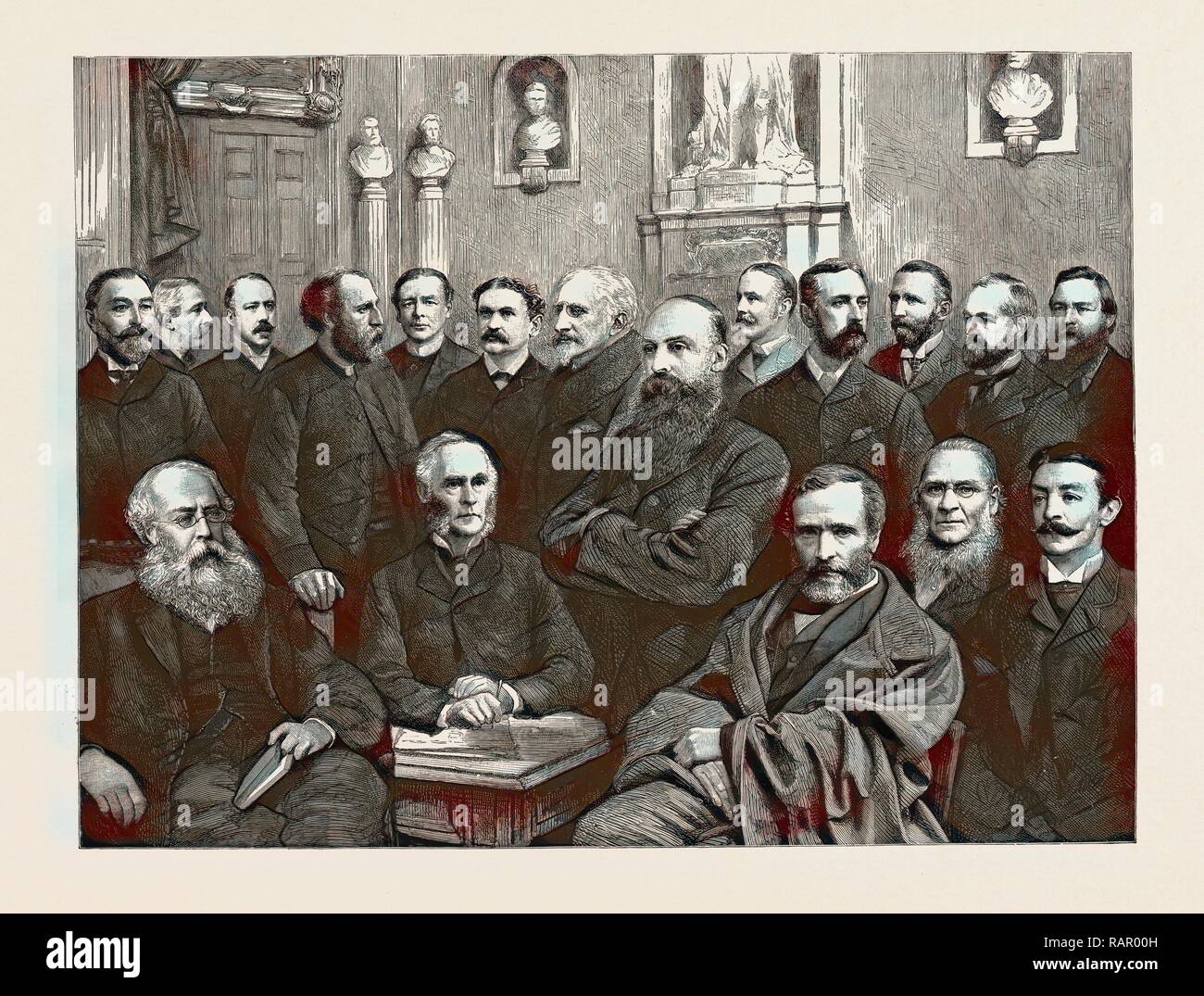 The Aldermen of the London County Council: Mr. Ferderic Harrison, Mr. F ...