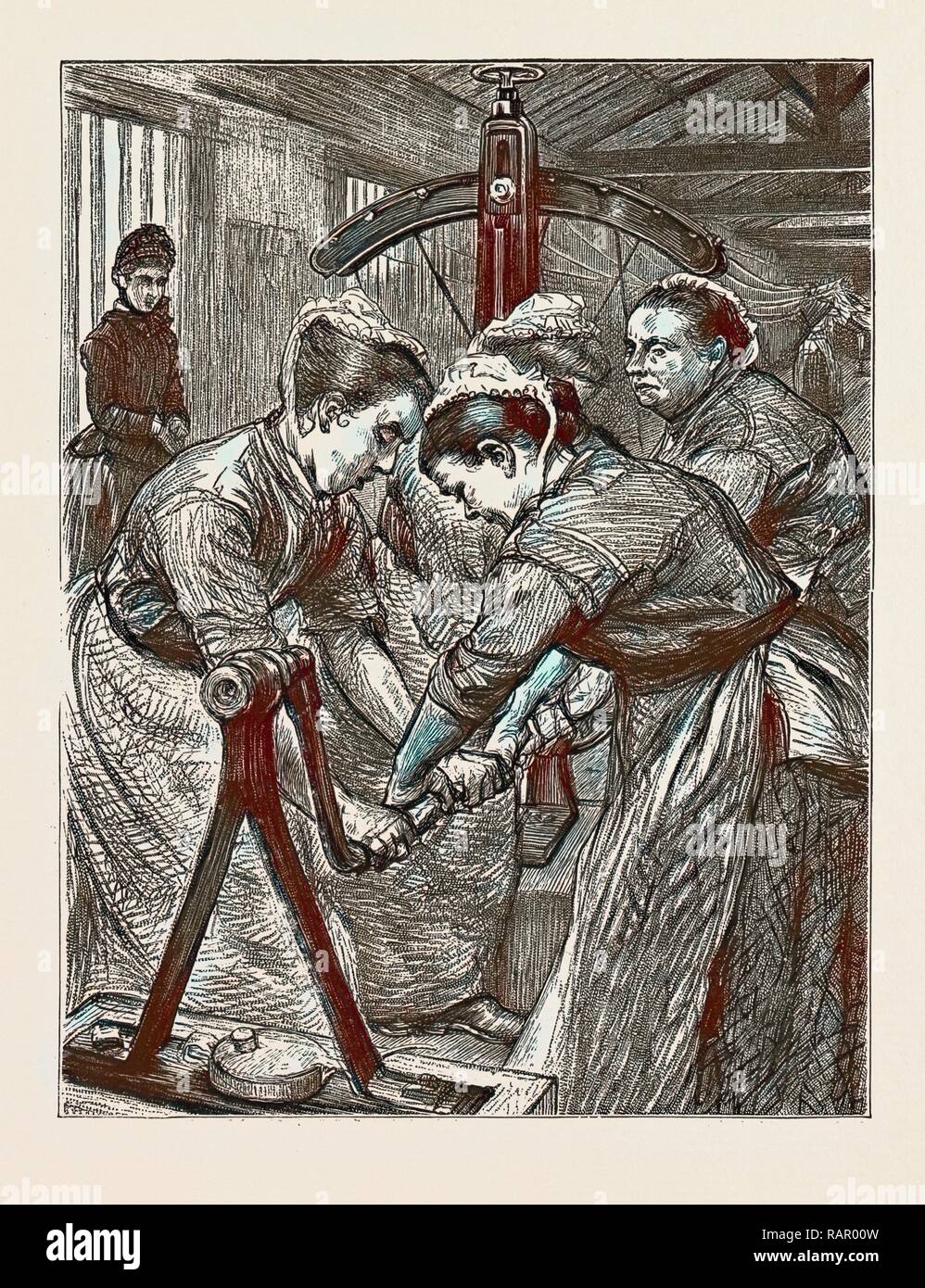 FEMALE CONVICT LIFE AT WOKING, UK, 1889: CONVICTS AT WORK IN THE ...
