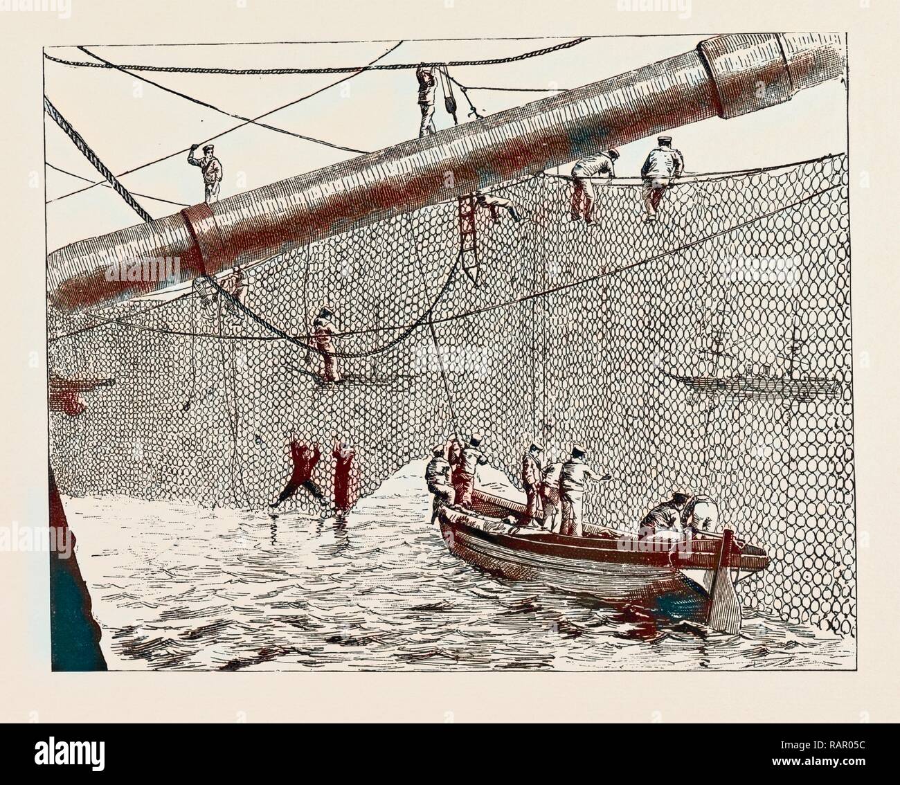 Torpedo net hi-res stock photography and images - Alamy