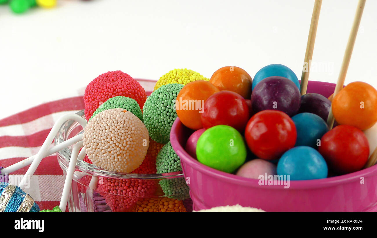 Candy Sweet Jelly Lolly and Delicious Sugar Dessert Stock Photo - Alamy