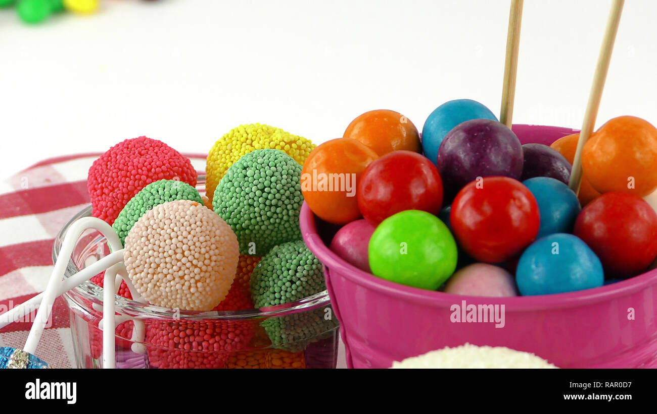 Candy Sweet Jelly Lolly and Delicious Sugar Dessert Stock Photo - Alamy