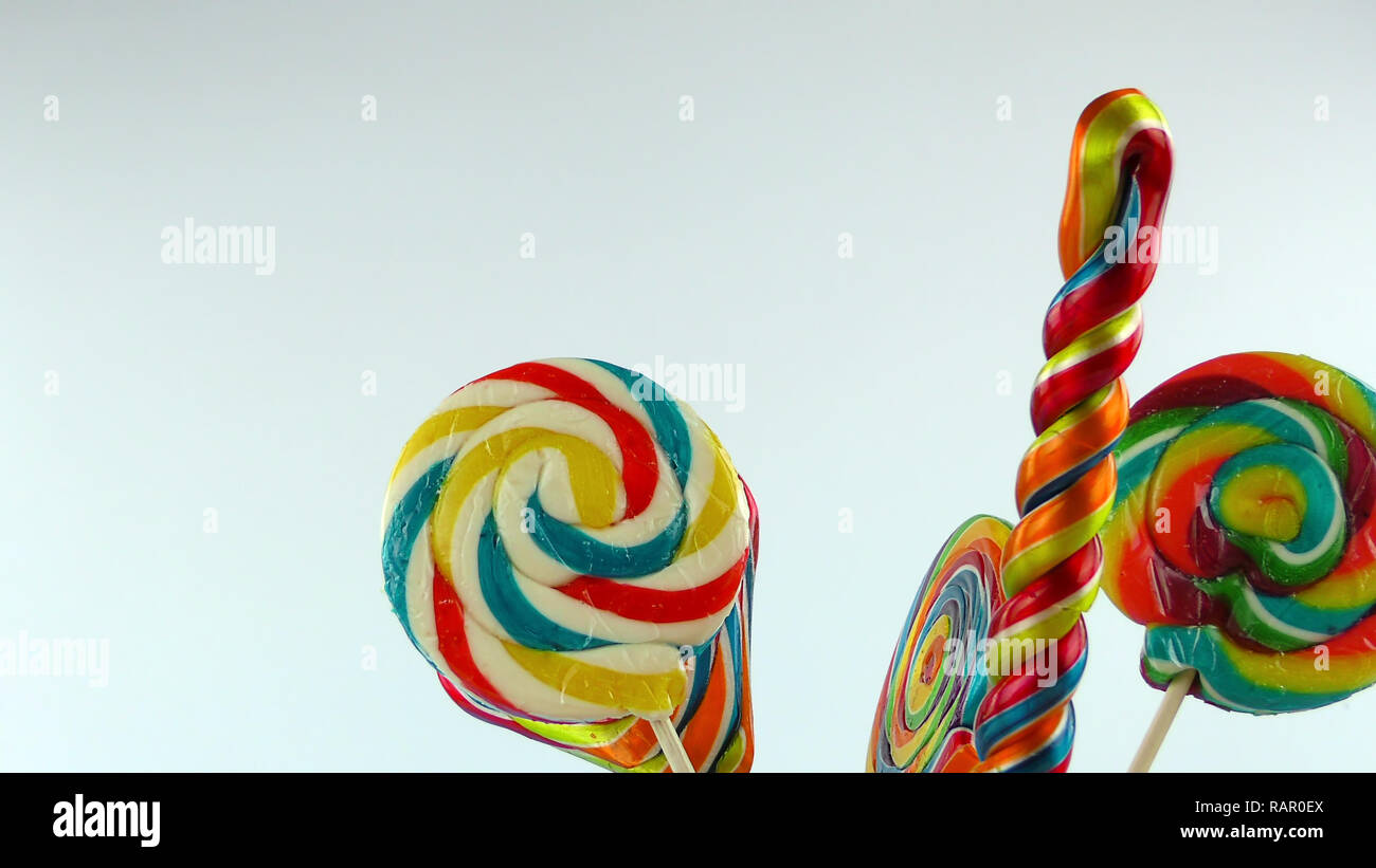 Candy Sweet Jelly Lolly and Delicious Sugar Dessert Stock Photo - Alamy