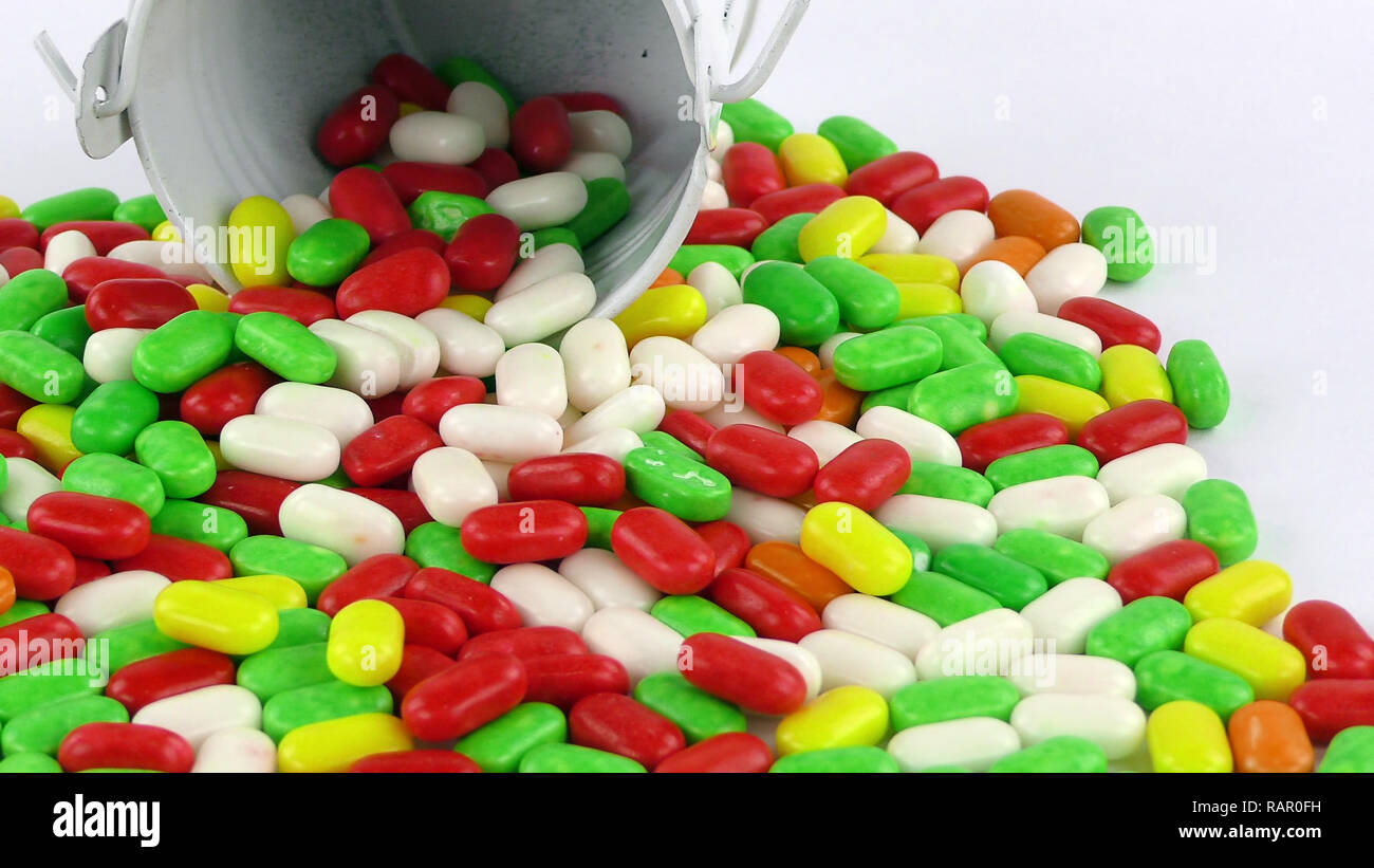 Candy Sweet Jelly Lolly and Delicious Sugar Dessert Stock Photo - Alamy