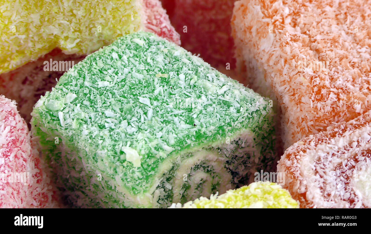 Candy Sweet Jelly Lolly and Delicious Sugar Dessert Stock Photo - Alamy