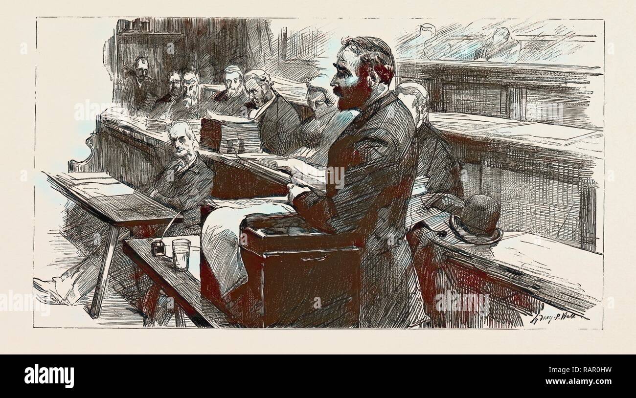 Mr michael davitt addressing hi-res stock photography and images - Alamy