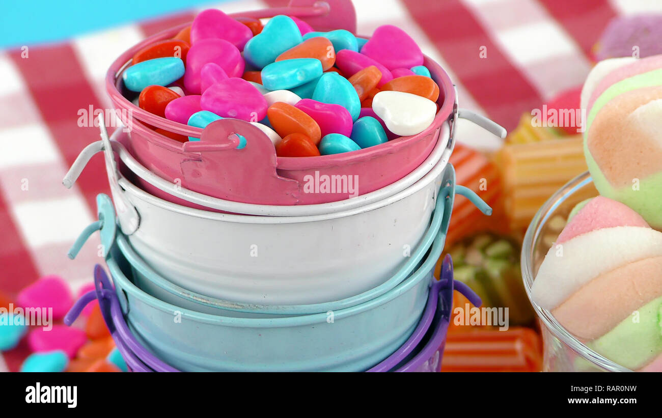 Candy Sweet Jelly Lolly and Delicious Sugar Dessert Stock Photo - Alamy