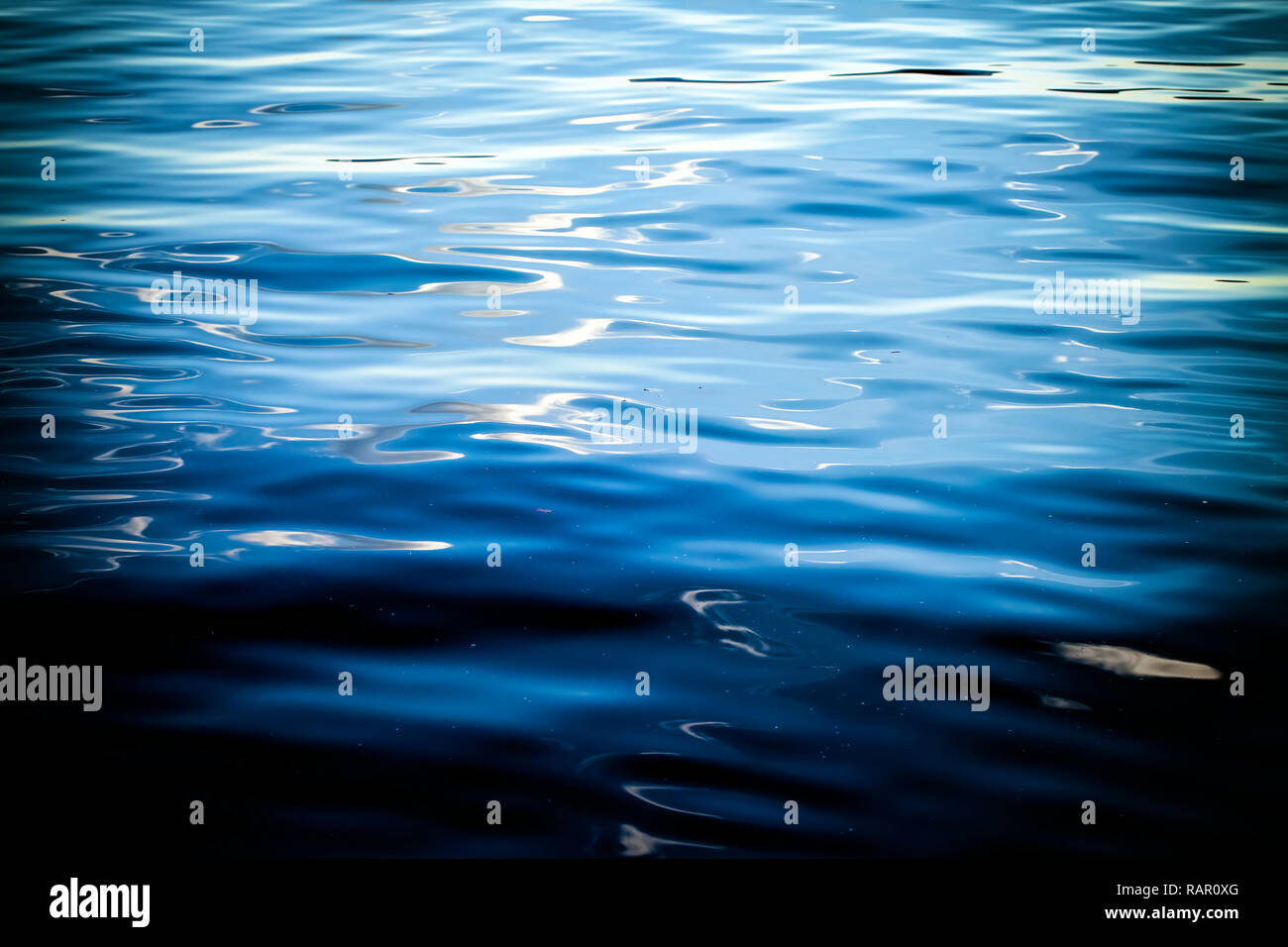 The Pure Sea Water Surface Background Photo Stock Photo - Alamy