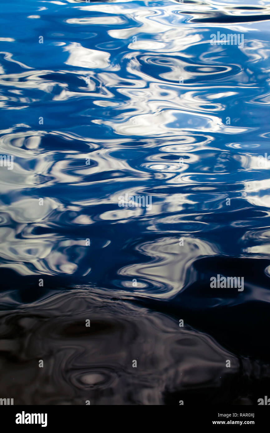 The Pure Sea Water Surface Background Photo Stock Photo - Alamy