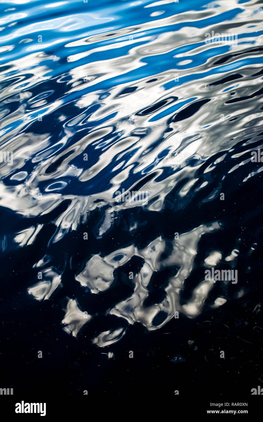 The Pure Sea Water Surface Background Photo Stock Photo - Alamy