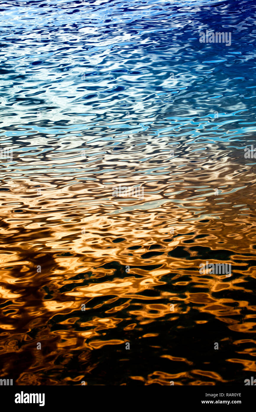The Pure Sea Water Surface Background Photo Stock Photo - Alamy