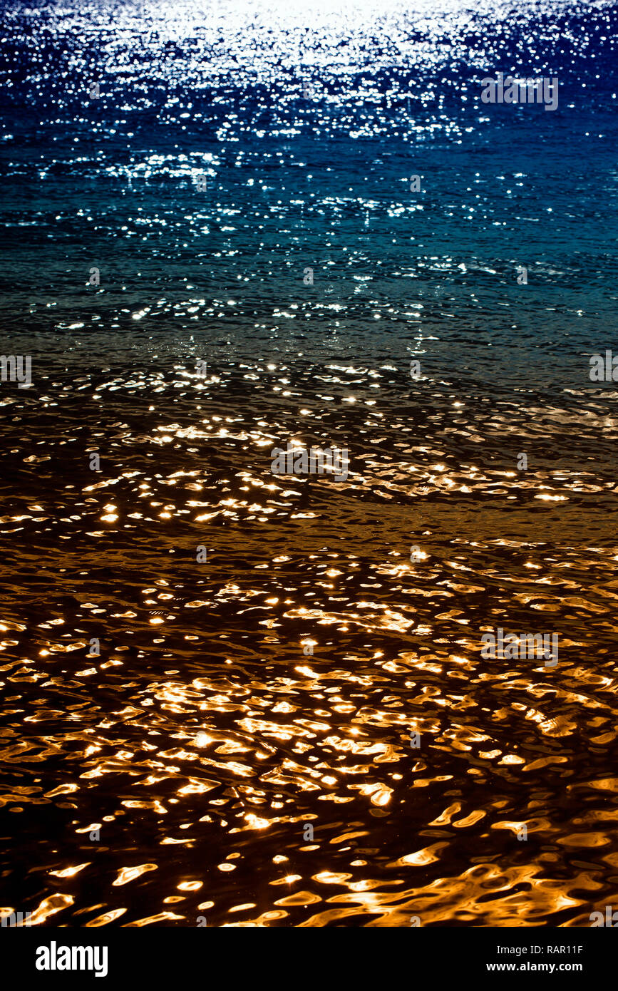 The Pure Sea Water Surface Background Photo Stock Photo - Alamy