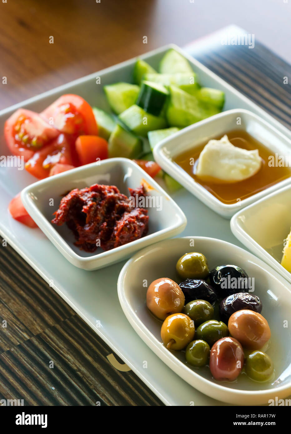 Turkish Traditional Breakfast Table Looks so Delicious Stock Photo - Alamy