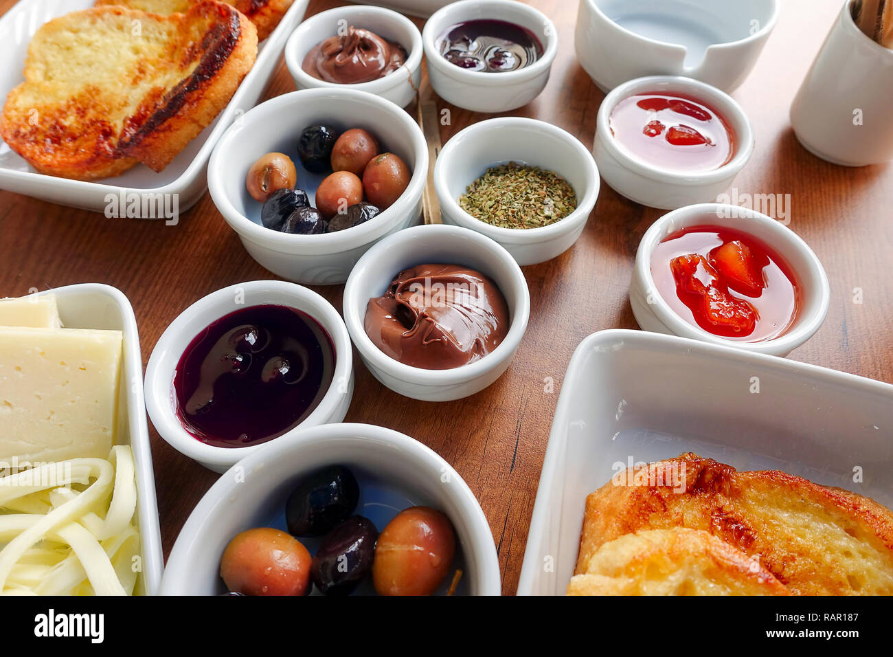 Turkish Traditional Breakfast Table Looks so Delicious Stock Photo - Alamy