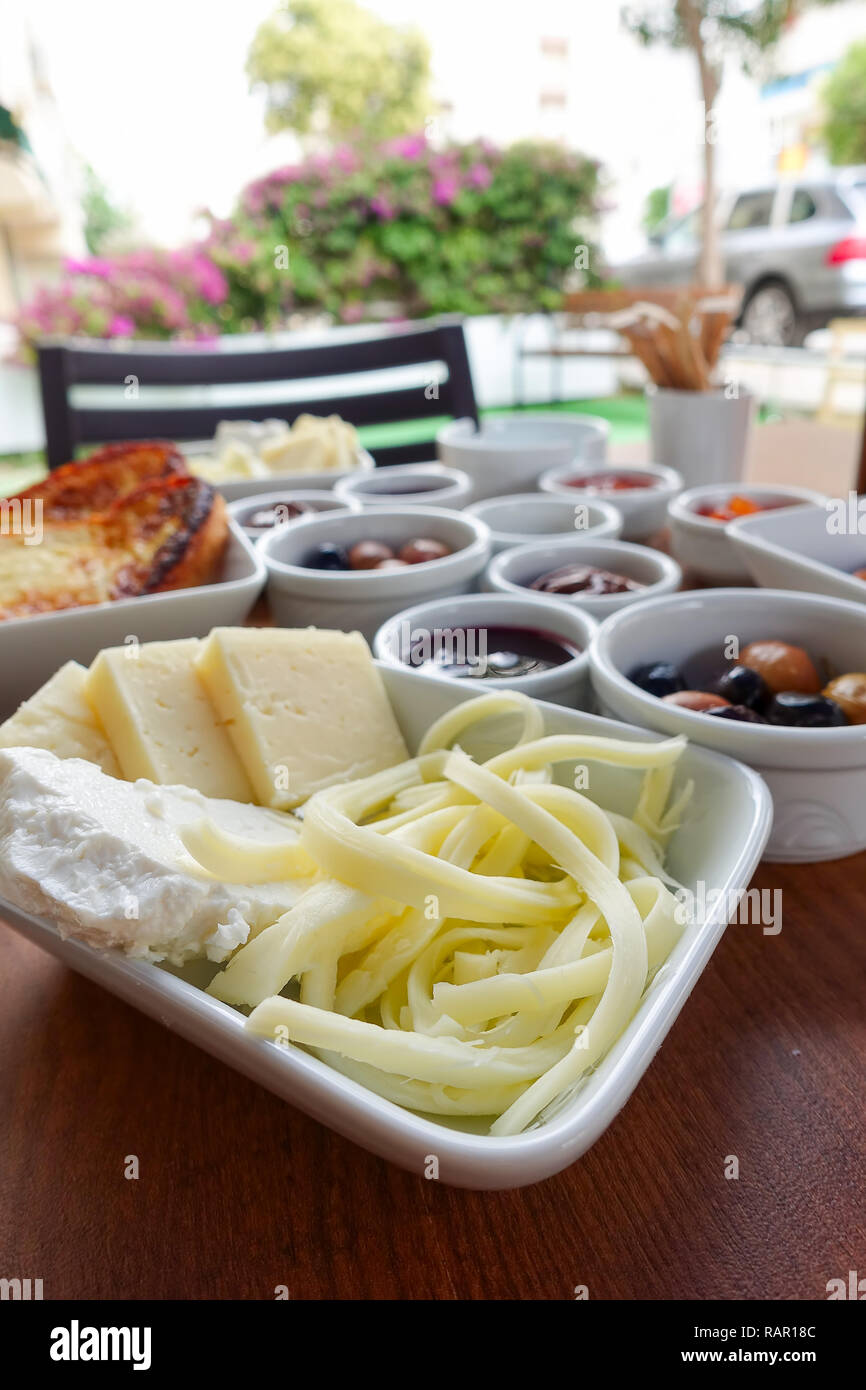 Turkish Traditional Breakfast Table Looks so Delicious Stock Photo - Alamy