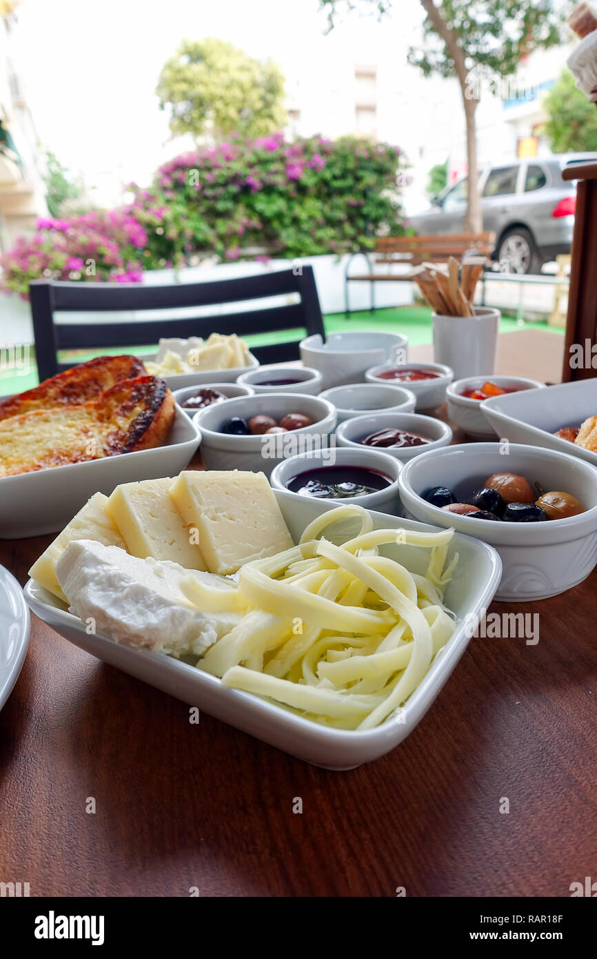 Turkish Traditional Breakfast Table Looks so Delicious Stock Photo - Alamy