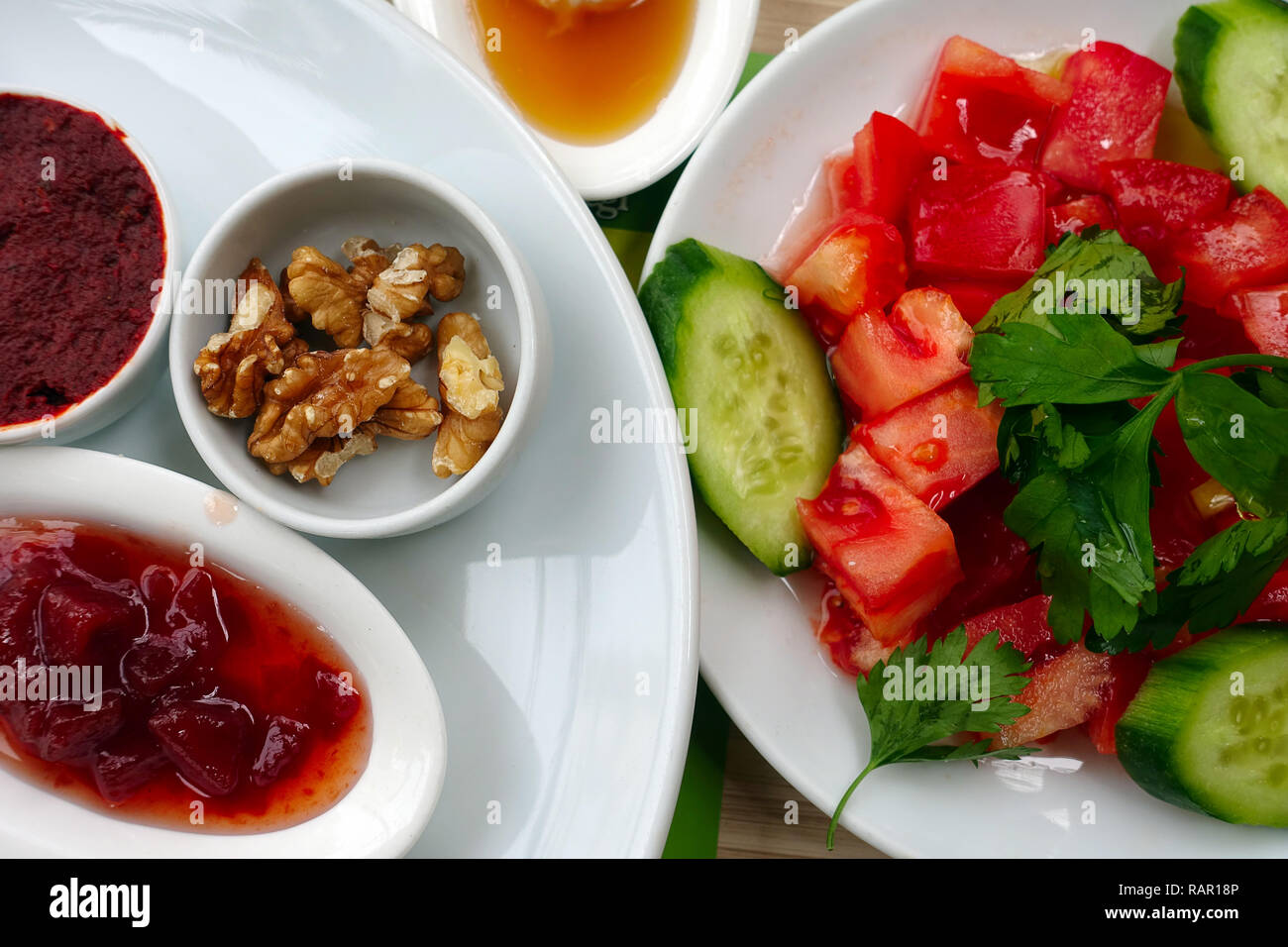 Turkish Traditional Breakfast Table Looks so Delicious Stock Photo - Alamy