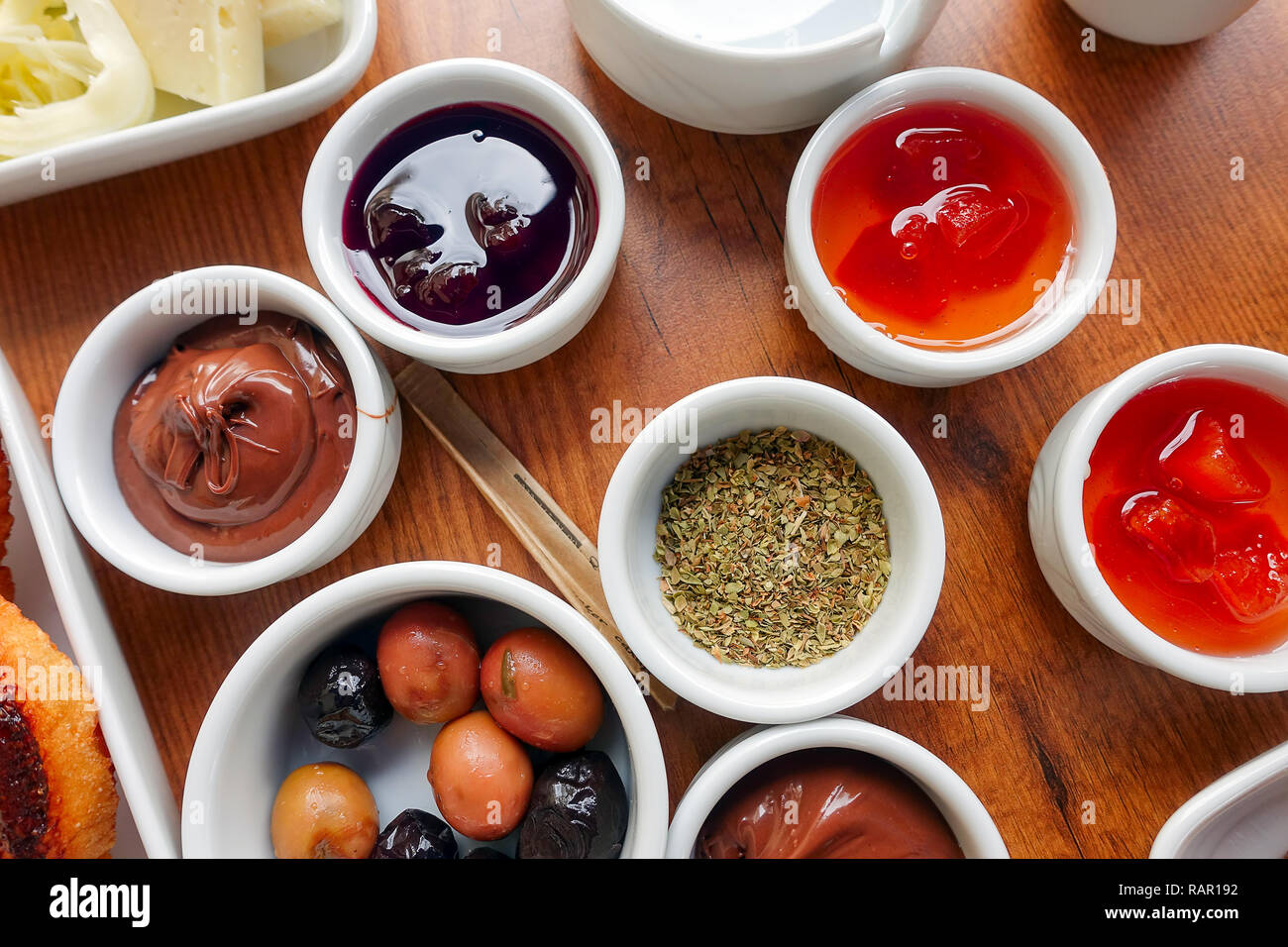 Turkish Traditional Breakfast Table Looks so Delicious Stock Photo - Alamy