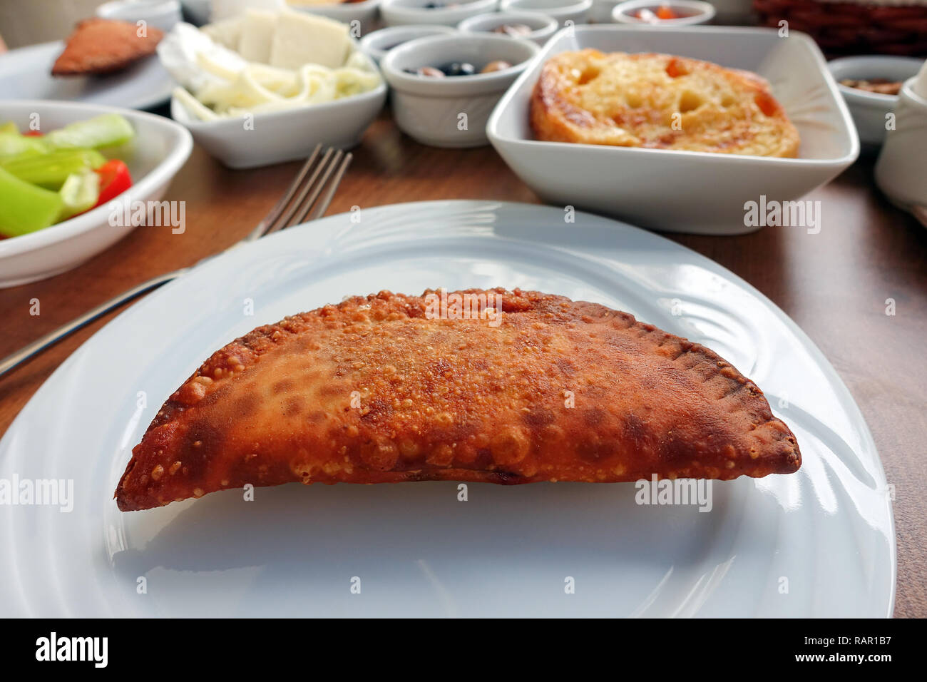 Turkish Traditional Breakfast Table Looks so Delicious Stock Photo - Alamy