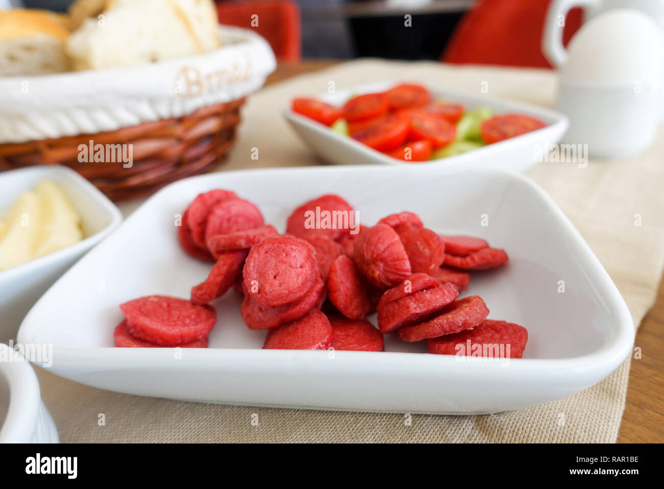 Turkish Traditional Breakfast Table Looks so Delicious Stock Photo - Alamy