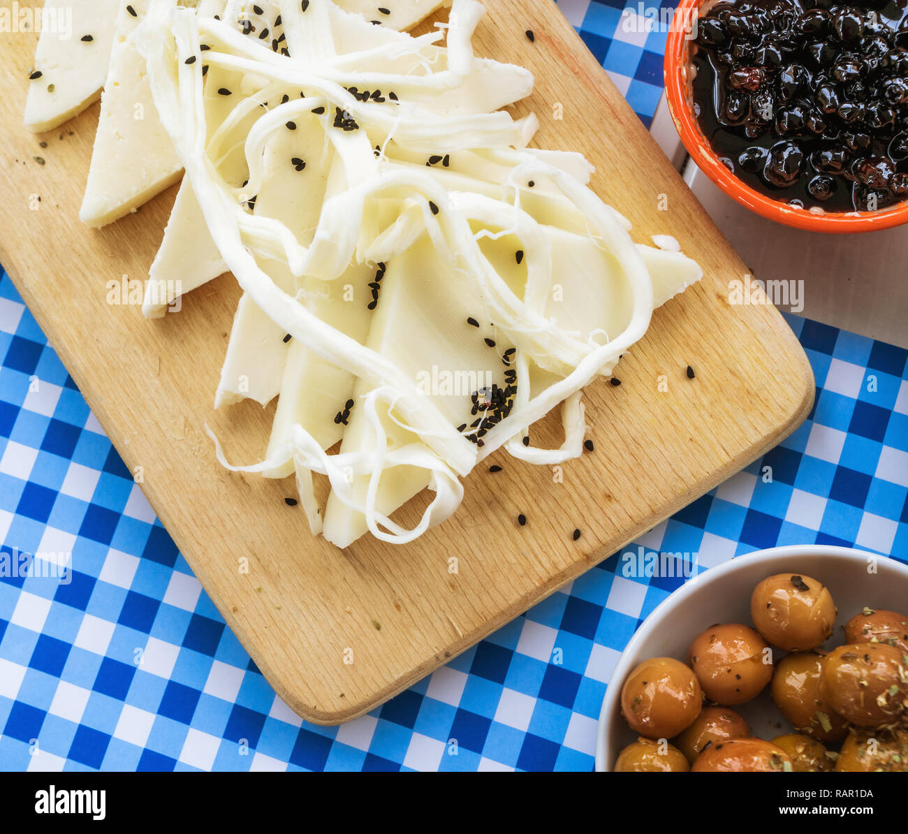 Turkish Traditional Breakfast Table Looks so Delicious Stock Photo - Alamy