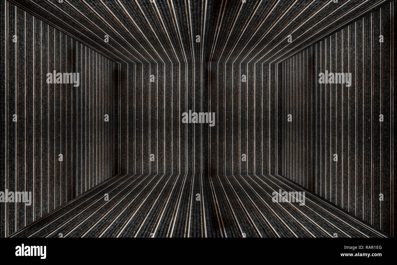 Urban Abstract Interior Metal Room Background Stage Stock Photo - Alamy