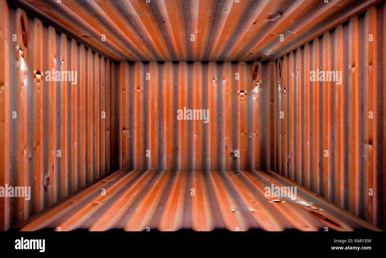 Urban Abstract Interior Metal Room Background Stage Stock Photo - Alamy