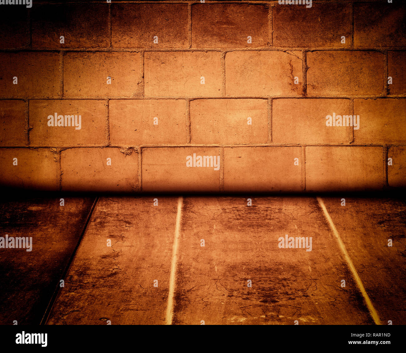 Urban Grunge Interior Brick Wall Stage Texture Background Stock Photo ...