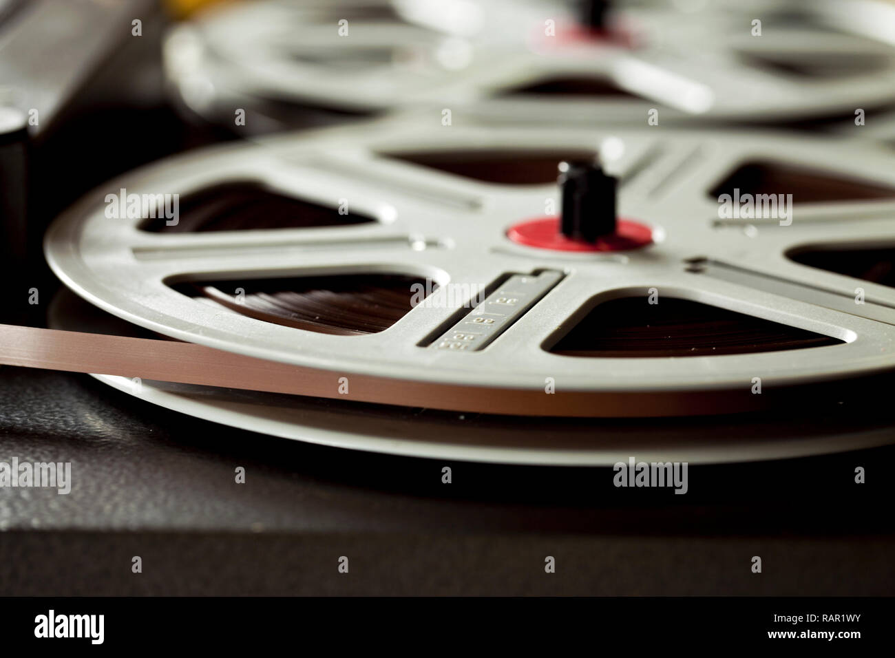Vintage Analog Retro Tape Recorder and Player Photo Stock Photo - Alamy