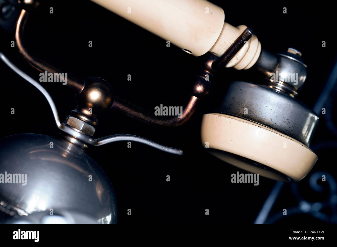 Vintage Antique Retro Telephone Old Communication Device Photo Stock ...