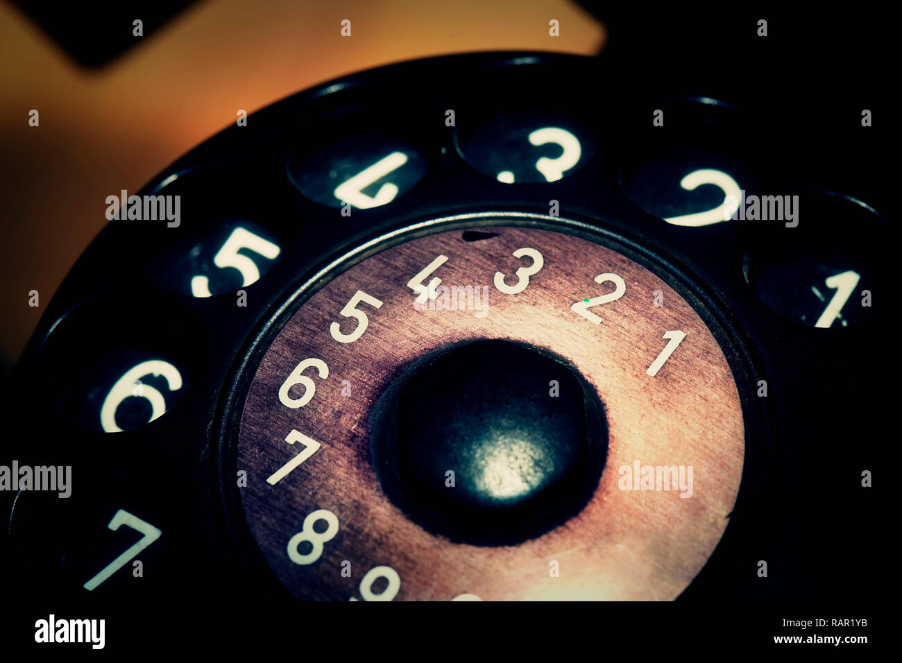 Vintage Antique Retro Telephone Old Communication Device Photo Stock ...