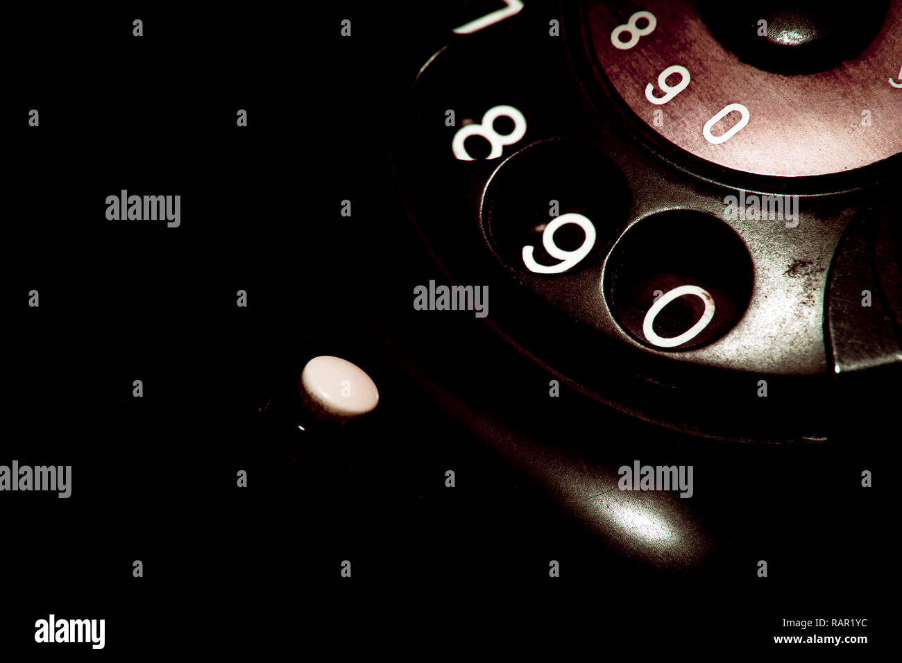 Vintage Antique Retro Telephone Old Communication Device Photo Stock ...