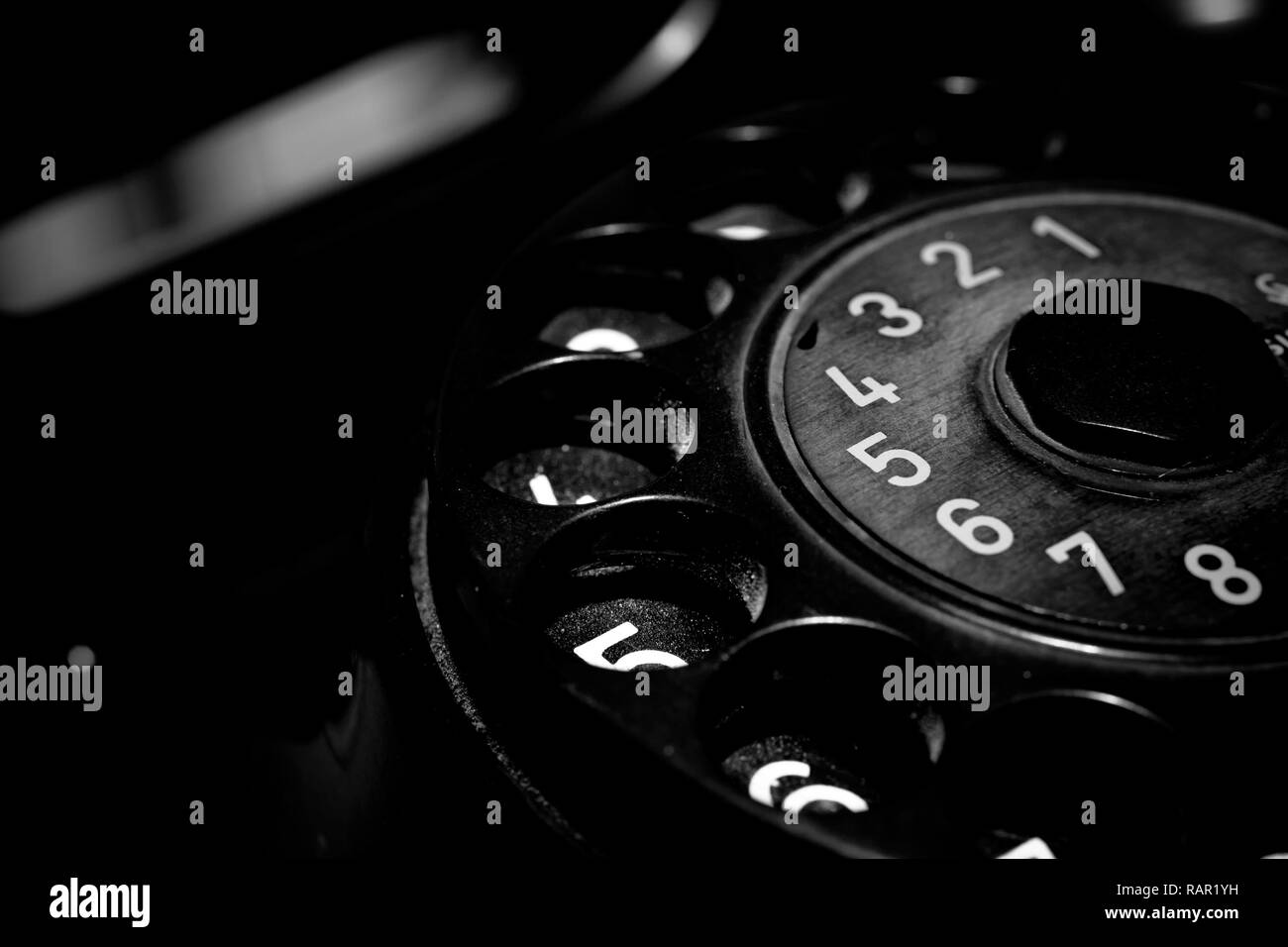 Vintage Antique Retro Telephone Old Communication Device Photo Stock ...