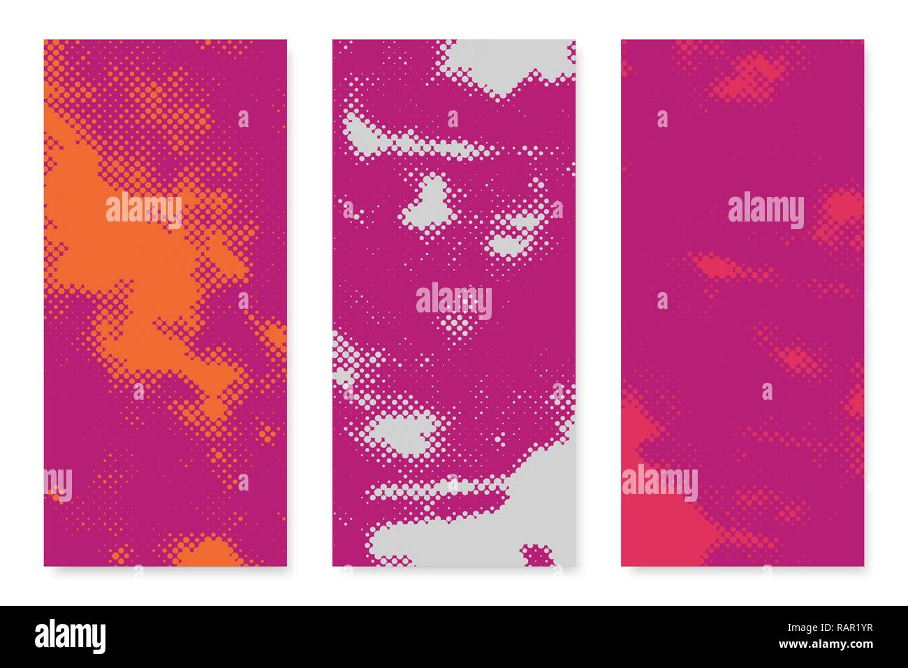 Halftone Grunge Posters Stock Vector Image & Art - Alamy