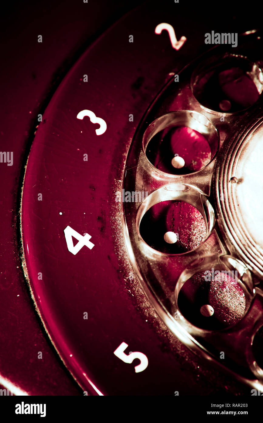 Vintage Antique Retro Telephone Old Communication Device Photo Stock ...