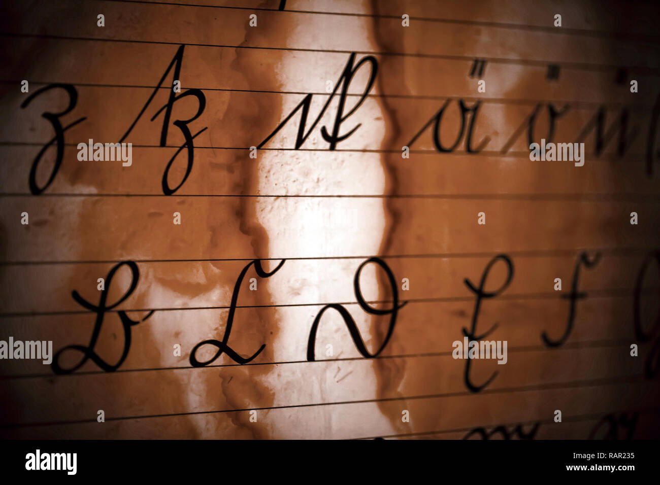 Latin Alphabet Stock Photos & Latin Alphabet Stock Images - Alamy